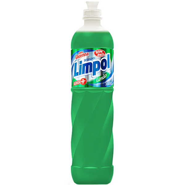 Detergente Limpol Limão 500Ml é aqui na Arasuper
