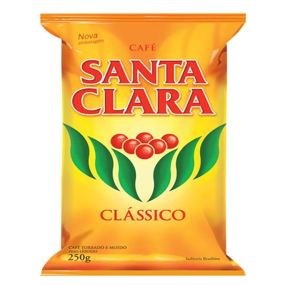 Café Santa Clara Clássico Almofada 250G é aqui na Arasuper
