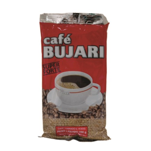 Café Moído Bujari 250G é aqui na Arasuper