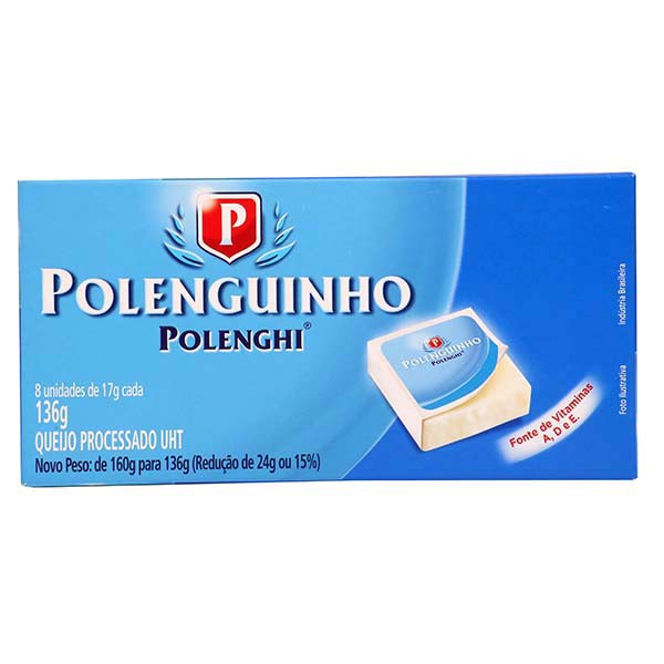 Queijo Tradicional Polenguinho Polenghi 136G é aqui na Arasuper