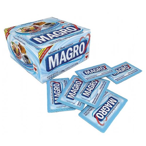 Adoçante Em Pó Magro Light Sachê Embalagem 50 Un é aqui na Arasuper