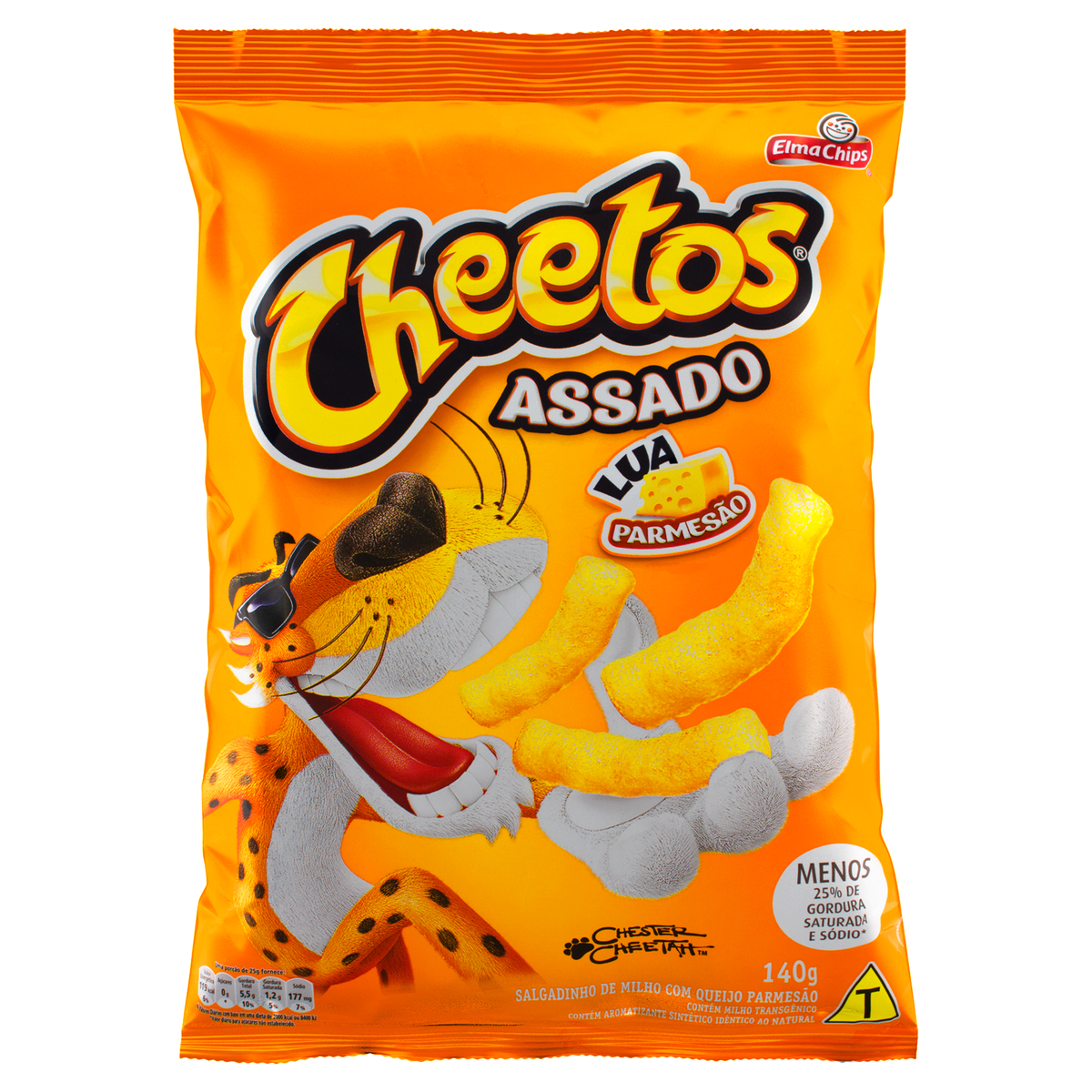 Salgadinho Cheetos Lua Parmesão 140G é aqui na Arasuper